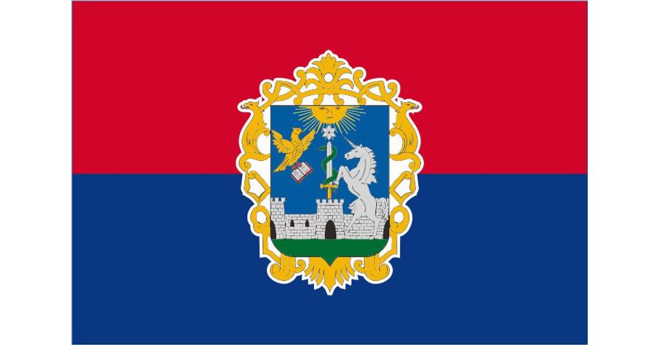 Eger város zászlaja 90x150cm - Település címeres zászlók - Világzászló ...